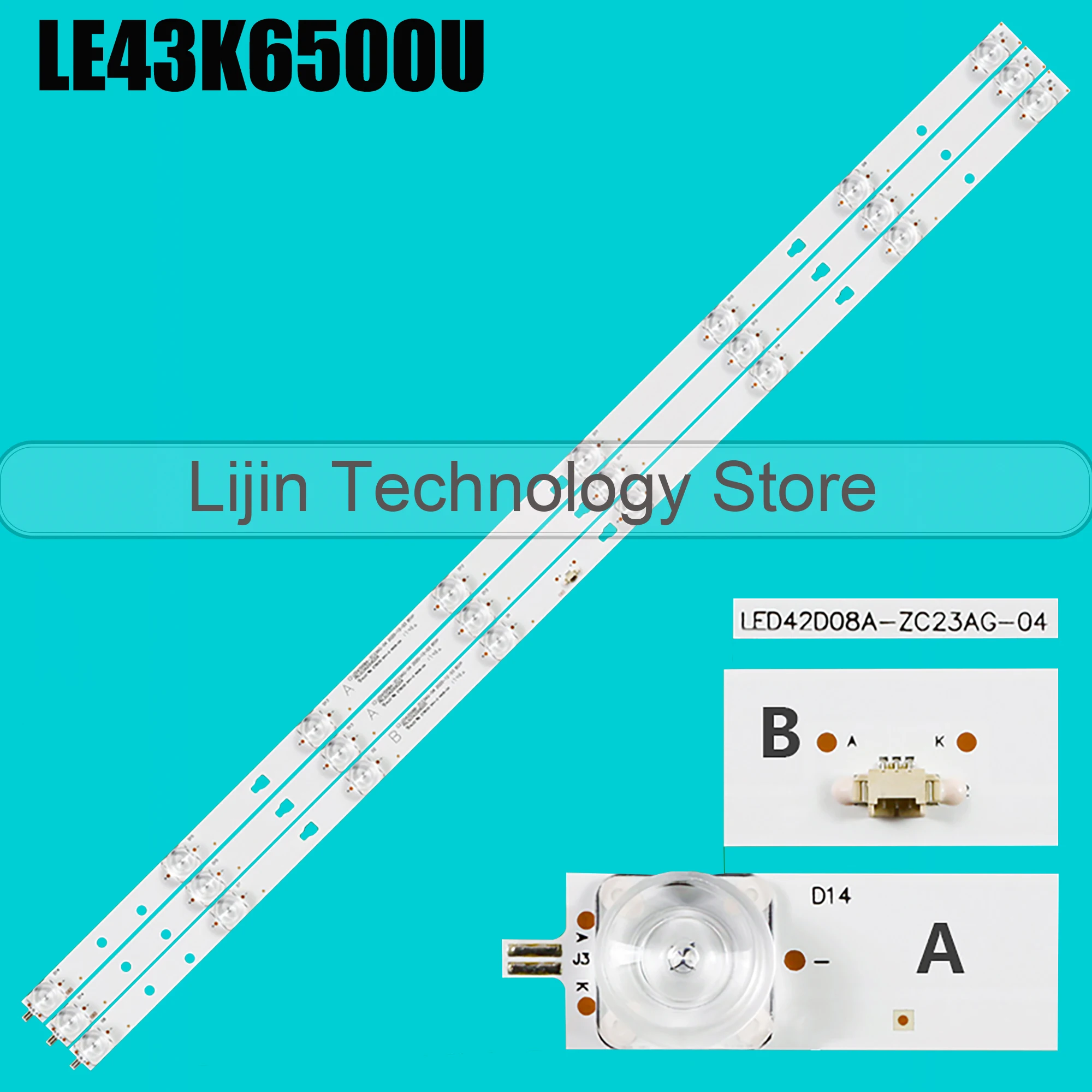 LED-strip-For-LED42D08B-43V31-LE43K6000SF-LE43K6500SA-LED42D08A-ZC26AG ...