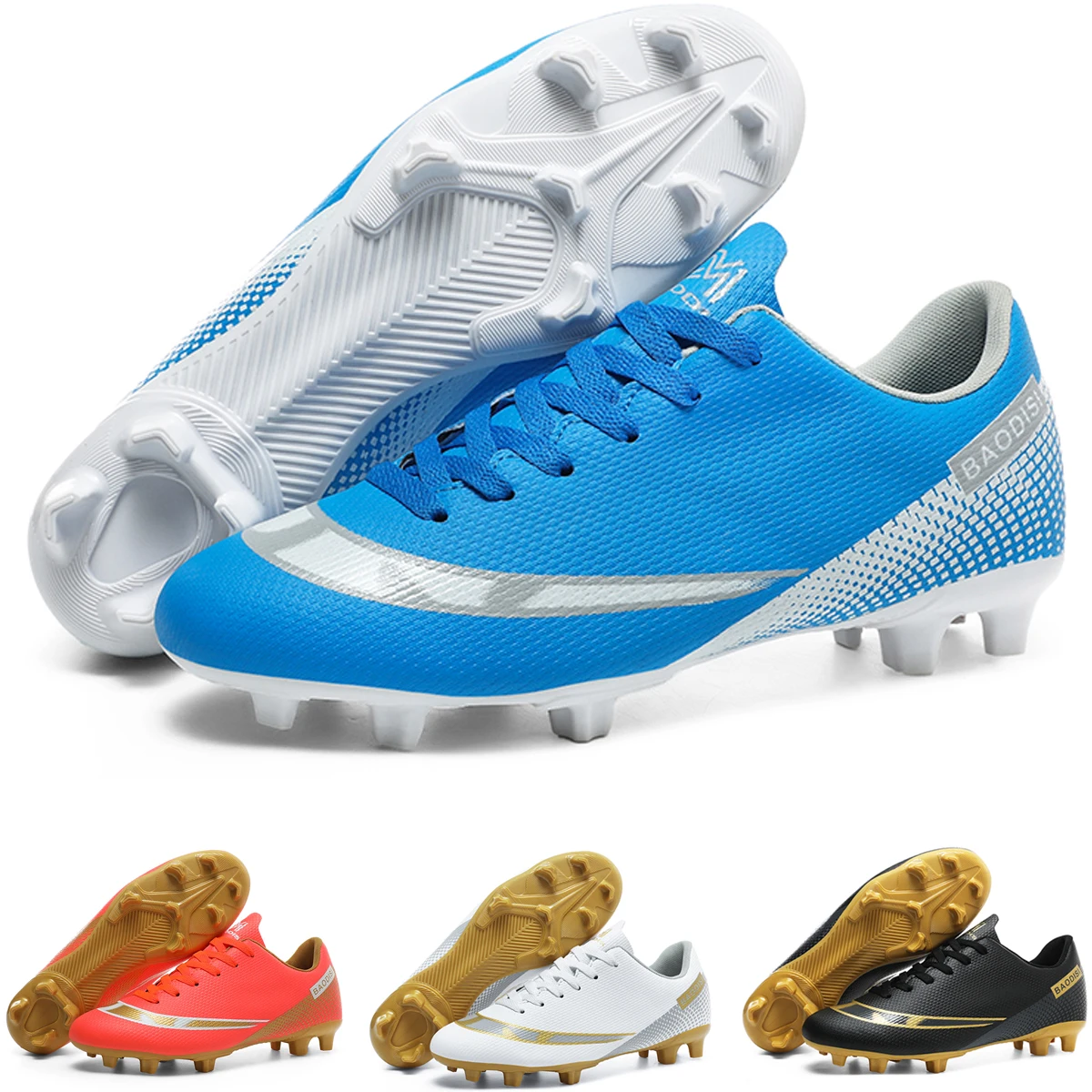 Men-Soccer-Shoes-TF-FG-LOW-Ankle-Football-Boots-Men-s-Sneaker-Turf ...