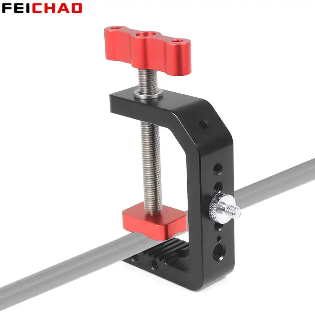 Heavy-Duty-Desktop-C-Type-Clamp-Adjustable-Desk-Fixed-Holder-Clip-1-4-3 ...