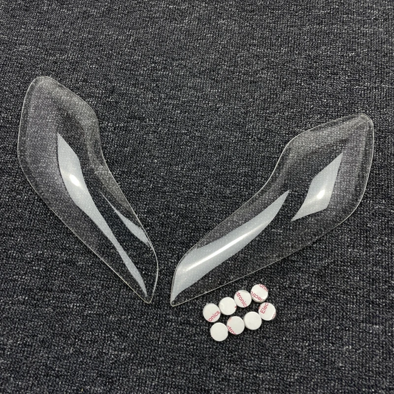 Motorcycle-Front-Headlight-Light-Lamp-Screen-Protector-Guard-Cover ...