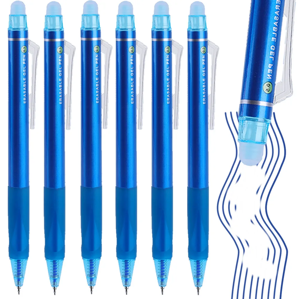 1-5-10Pcs-Erasable-Pen-ST-Tip-Retractable-0-5mm-Blue-Ink-Gel-Pens ...