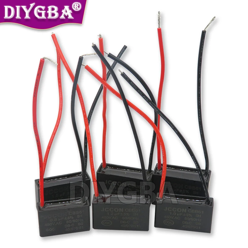 CBB61 450V 1UF 1.2UF 1.5UF 2UF 2.5UF 3UF 3.5UF 4UF 4.5UF Starting ...