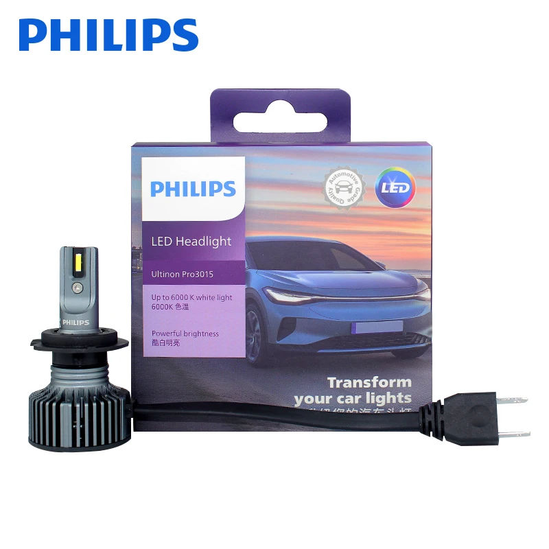 Philips-LED-H7-Ultinon-Pro3015-12V-24V-6000K-Bright-White-Auto ...