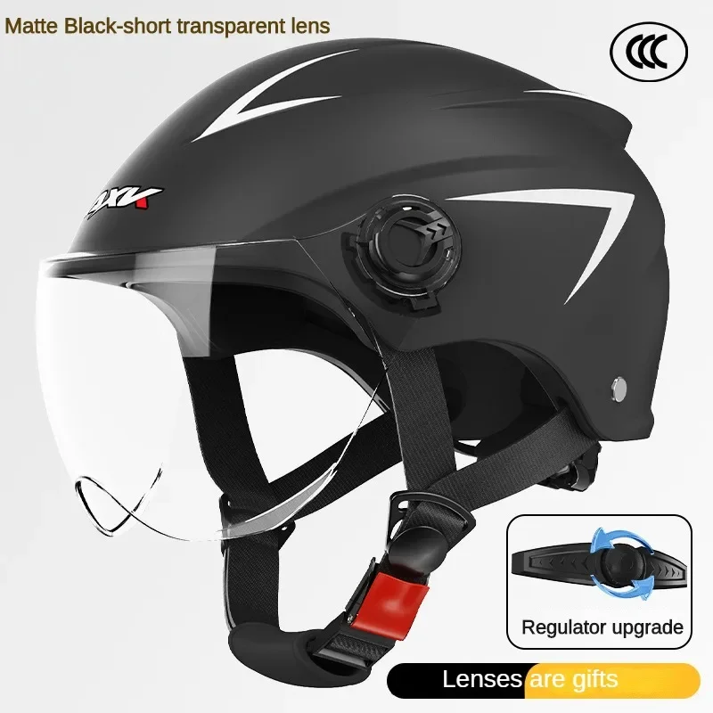 Motorcycles-Electric-Bicycles-Sun-Protection-Breathable-Helmets-Brown ...