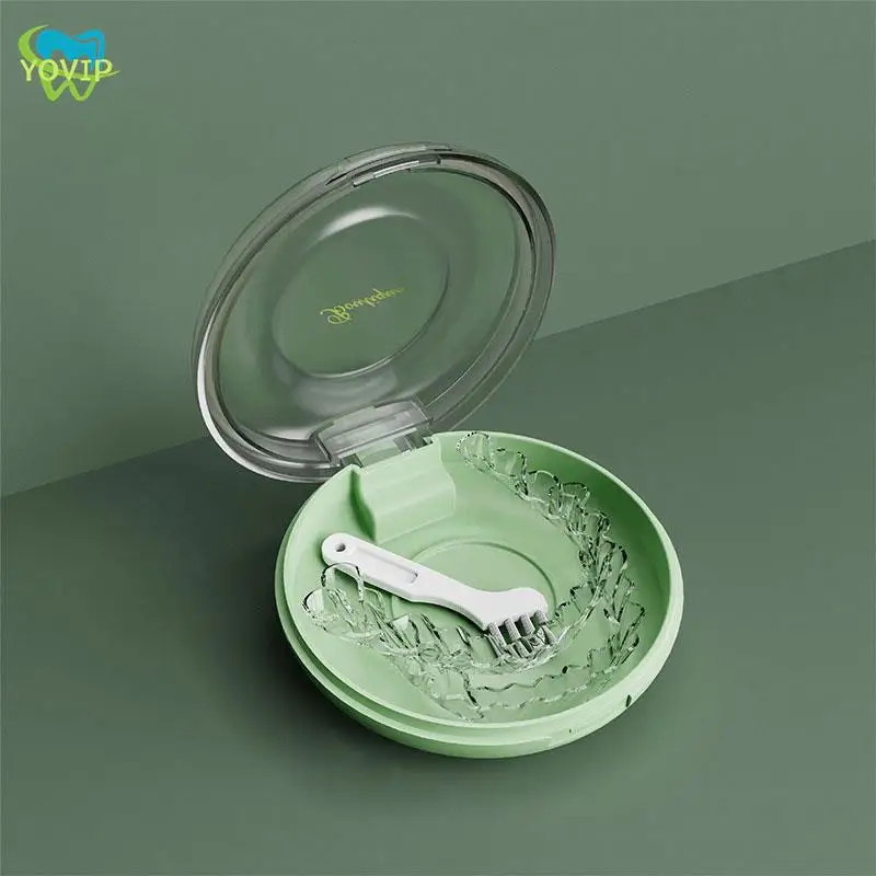 Denture-Storage-Container-Holder-Partial-Denture-Case-Orthodontic-Teeth ...