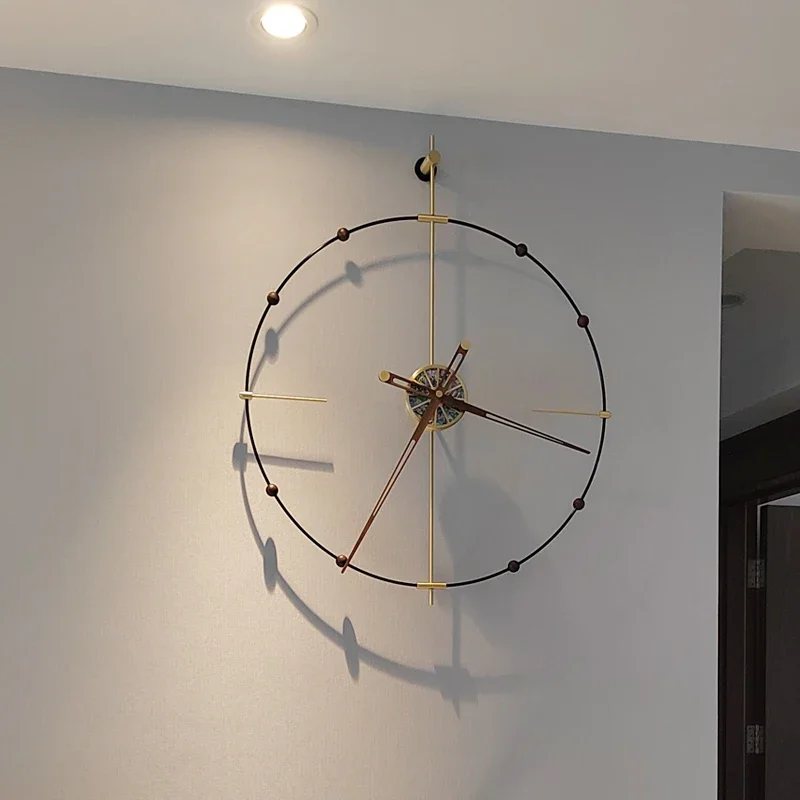 Modern-Large-Wall-Clocks-Mechanism-Restaurant-Creative-Silent-Nordic ...