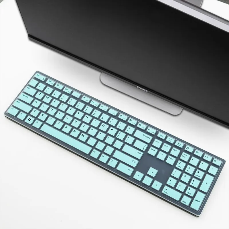 Dell キーボード Dell Pro KB500 & KM5221W KM7321 KM5221 KM7321W 用、防水キーボードカバー ...