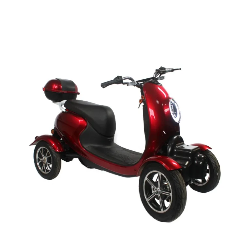 Foldable-electric-four-wheel-vehicle-small-leisure-commuting-vehicle ...