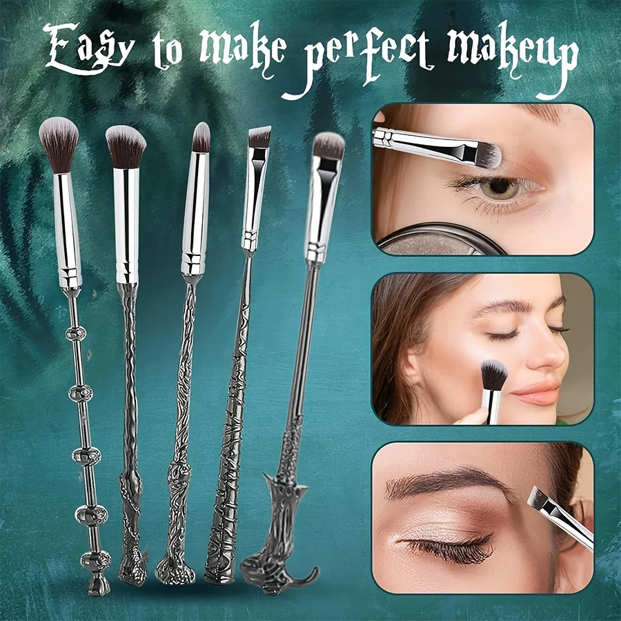 5pcs Wizard Wand Brushes 5 PCS Makeup Brush Set for Women - AliExpress 66
