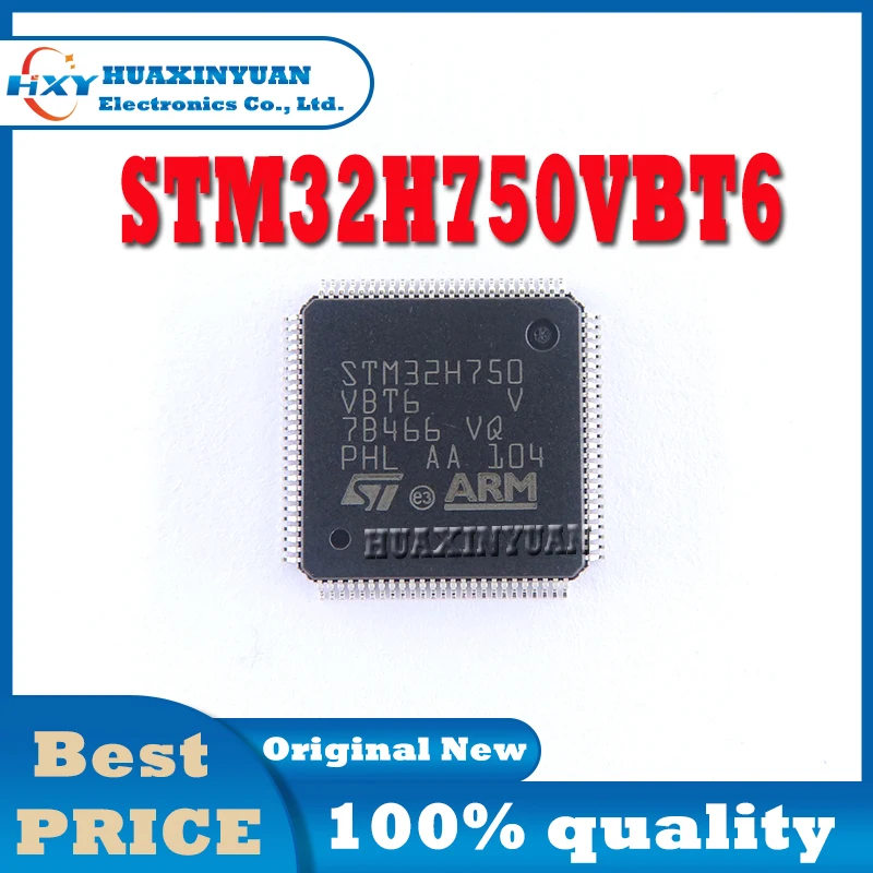 1pcs Lot Stm32h750vbt6 Stm32h7 Stm32h Stm32h750 Stm32h750vb Stm32h750vbt Lqfp100 Stm Stm32 New