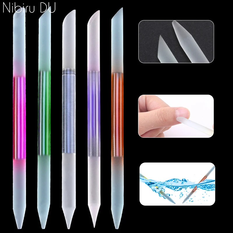 5Pcs-Set-Glass-Cuticle-Pusher-For-Manicure-Reusable-Double-Sided ...
