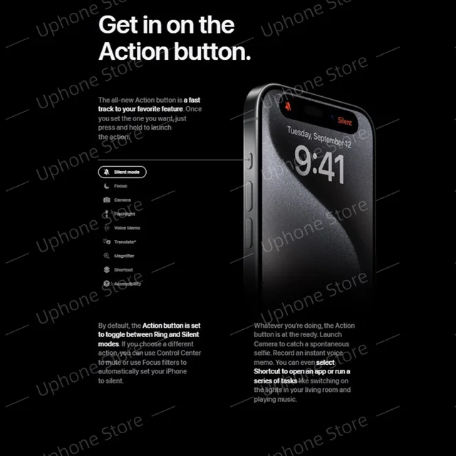 2023 Apple iPhone 15 Pro MAX 8GB RAM 256GB/512GB/1TB ROM A17 Pro Bionic Chip 6.7” Super Retina ...