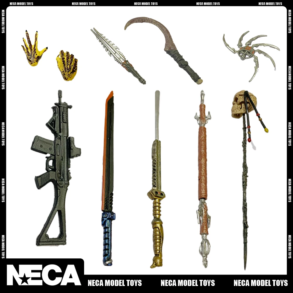 NECA-Predator-Alien-Weapon-Accessories-Set-Suitable-for-6-8-Inches-Action-Figure-Collection ...