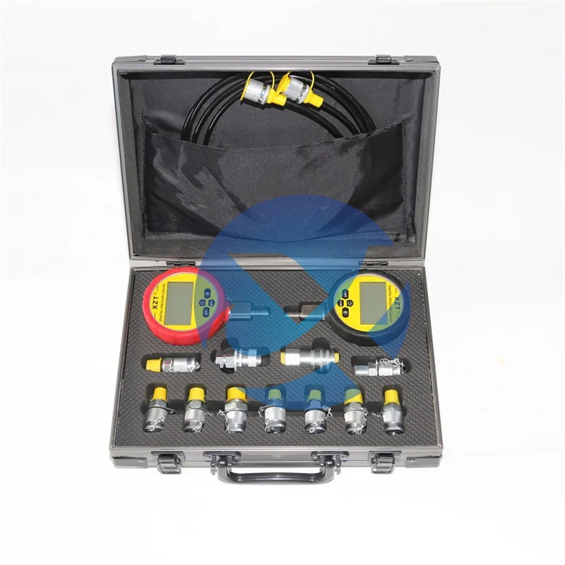 Construction Machinery Pressure Test Kit Digital Hydraulic Pressure ...