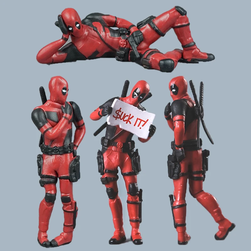 3-8cm-Anime-Figures-Deadpool-Car-Interior-Action-Figure-Sitting-Posture ...