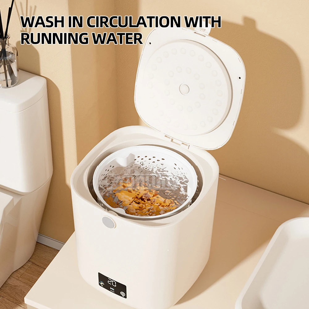 Portable-Clothes-Washing-Machine-Automatic-Small-Washer-LCD-Touch ...