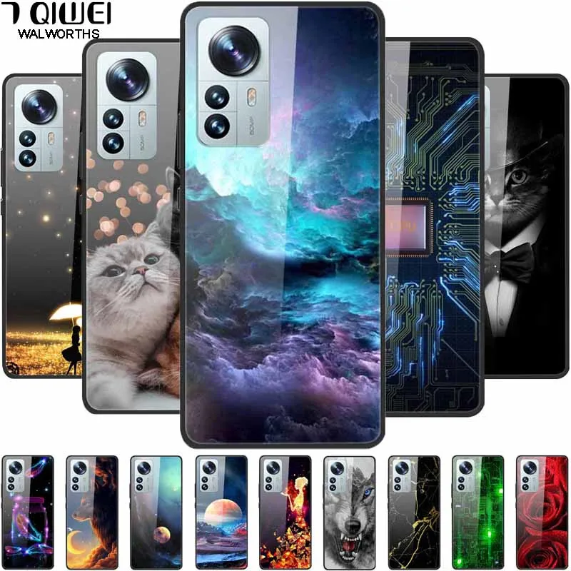 For-Redmi-Note-12S-4G-Case-2023-Tempered-Glass-Luxury-Fashion-Cool ...