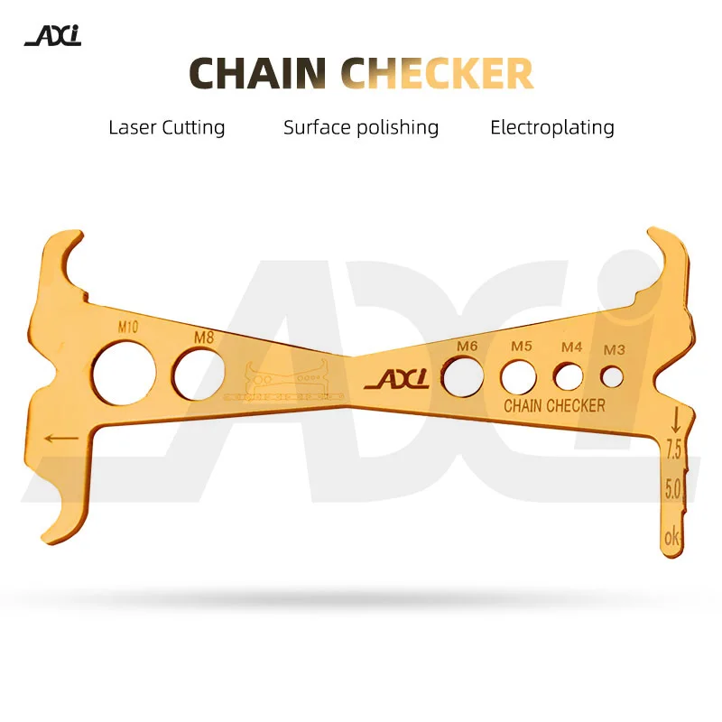 Bicycle Chain Wear Checker Indicator Repair Tool Mountain Road Chains ...