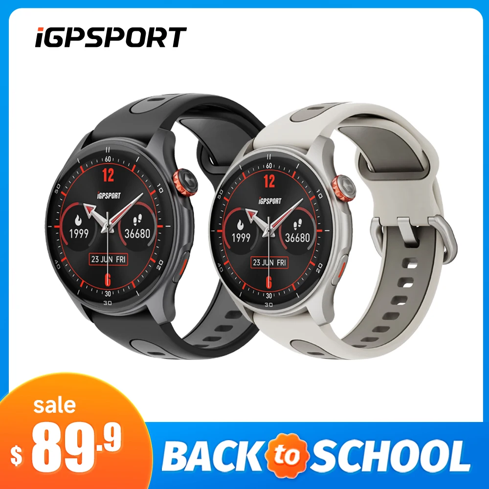 iGPSPORT-LW10-1-43in-AMOLED-Screen-Heart-Rate-Monitoring-Bluetooth-Call ...