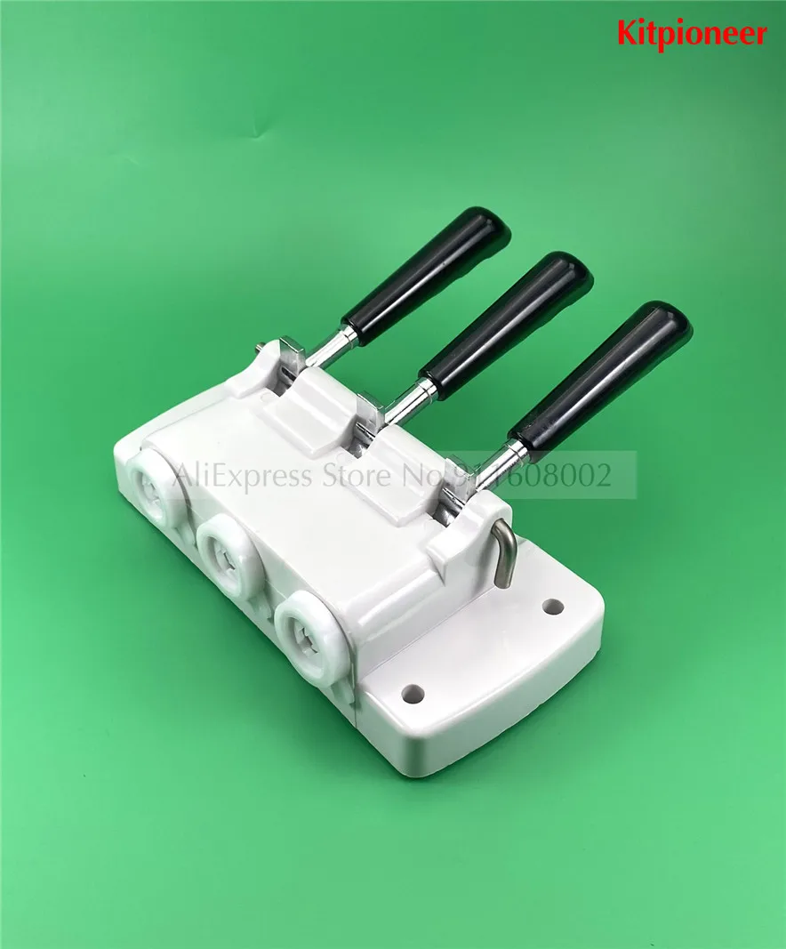 White-Valve-Block-Face-Plate-Spare-Parts-Handles-Piston-Valve-Rods-For ...