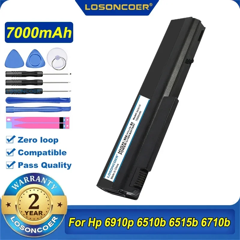 Laptop Battery For Hp Compaq 6910p 6510b 6515b 6710b 6710s 6715b 6715s ...