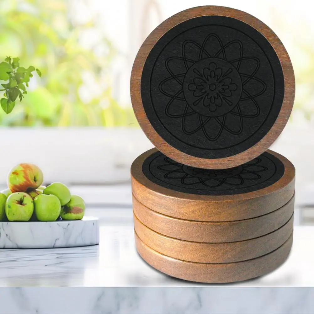 Reusable-Farmhouse-Coasters-Anti-slip-Cup-Coasters-Wooden-Coasters-for ...