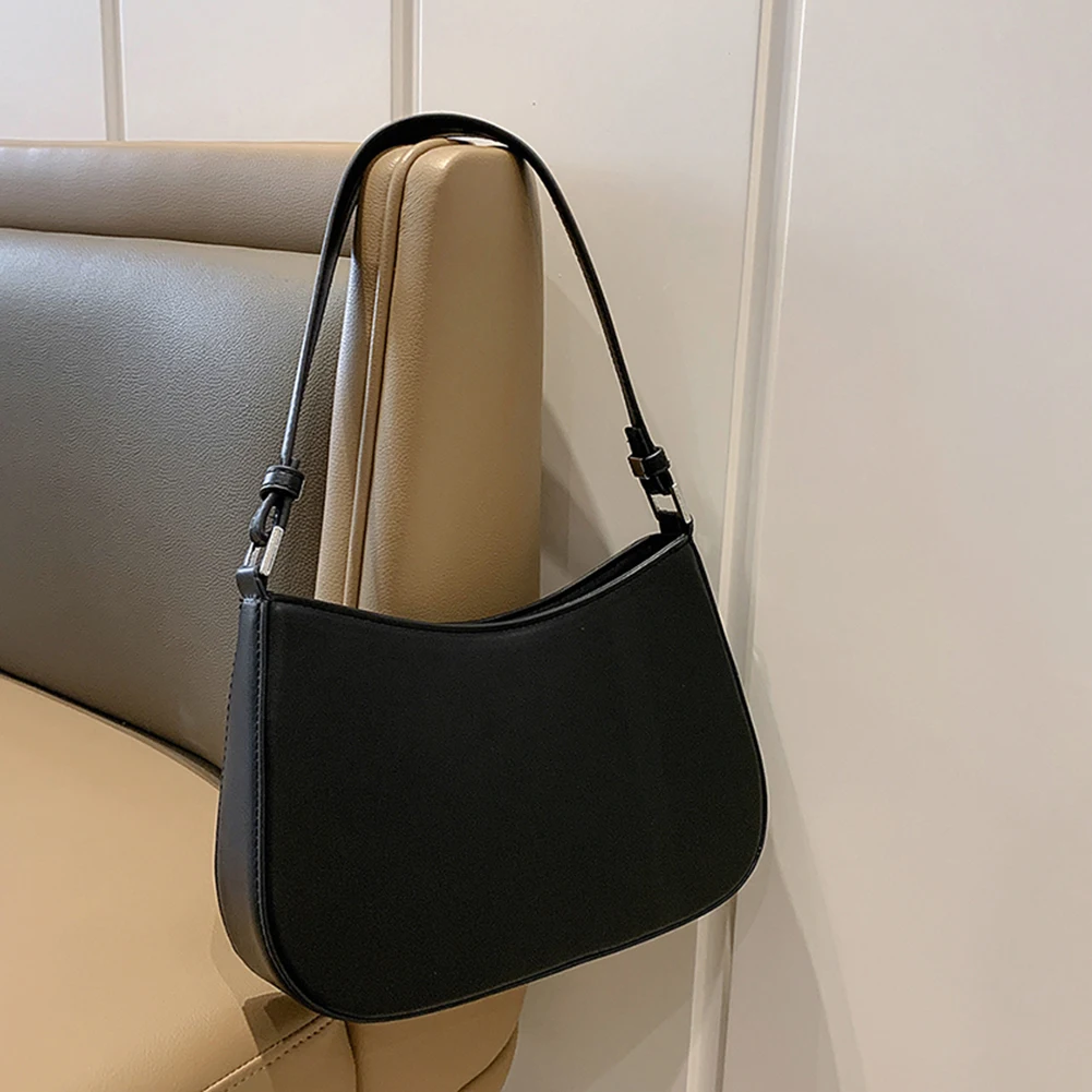 Vintage-PU-Leather-Women-Underarm-Bags-Fashion-Solid-Color-Mini-Armpit ...