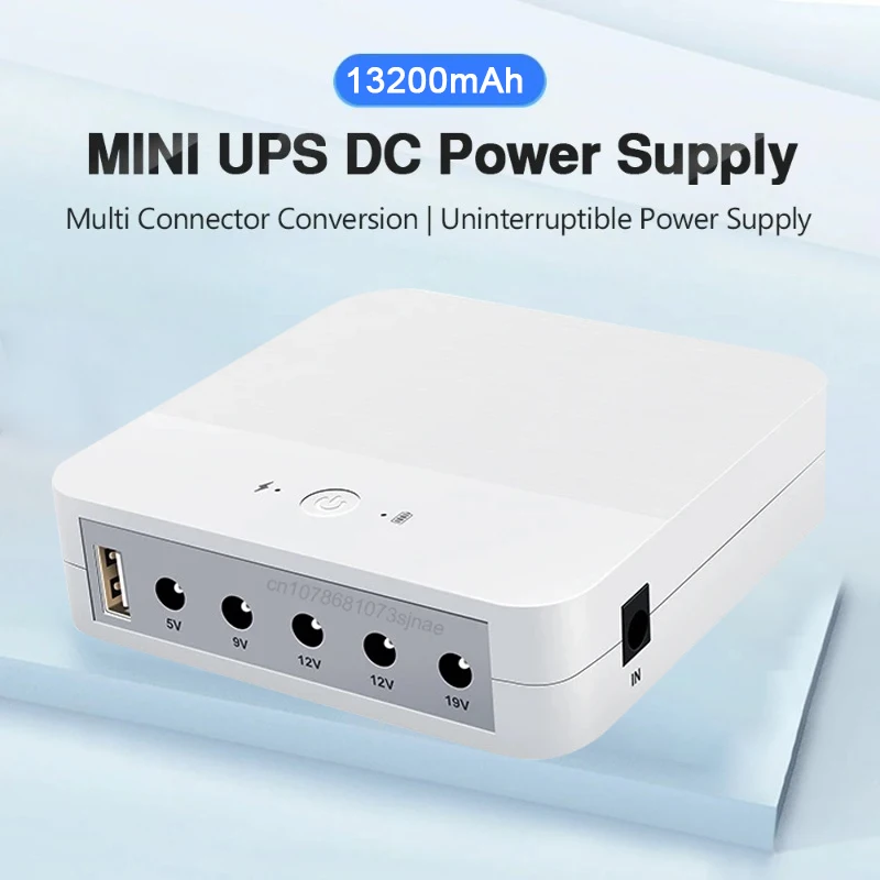 13200mAh-Mini-Ups-Uninterruptible-Power-Supply-DC-19V-12V-9V-5V-Router ...
