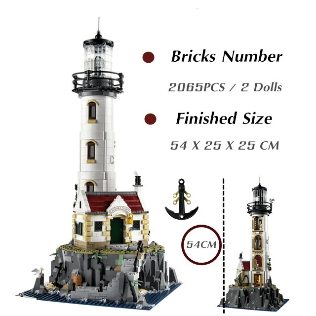 building blocks lighthouse lego 21335 | Lighthouse Tower Model | Model ...