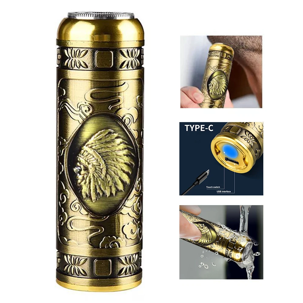 Men-s-Electric-Shaver-Beard-Trimmer-Portable-Hair-Shaver-Barbershop ...