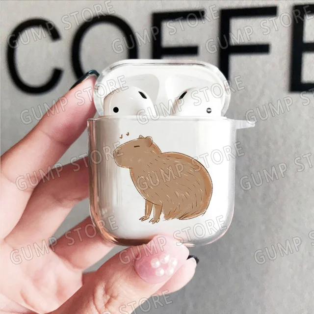 Creative Capybara Case for Apple Airpod Pro2 Airpods 1 2 3 Pro Wireless ...