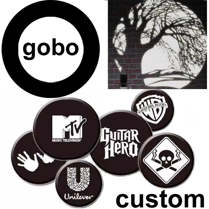 High Temperature Logo Gobo Custom Led Projector Three-in-one Moving ...