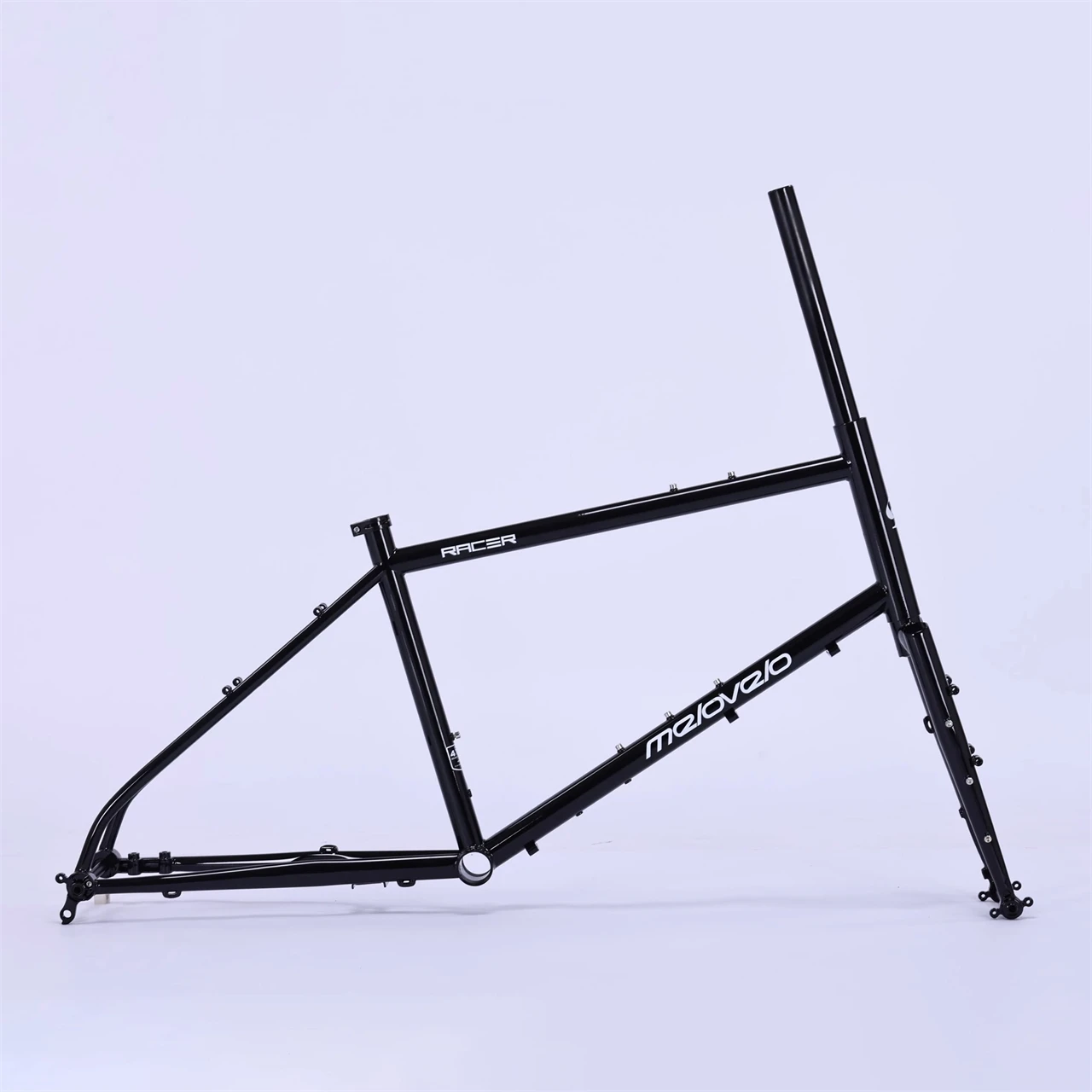 Gravel Bike Frame 20 Inch 4130 Cr-Mo Steel Road Bike Frameset Barrel ...