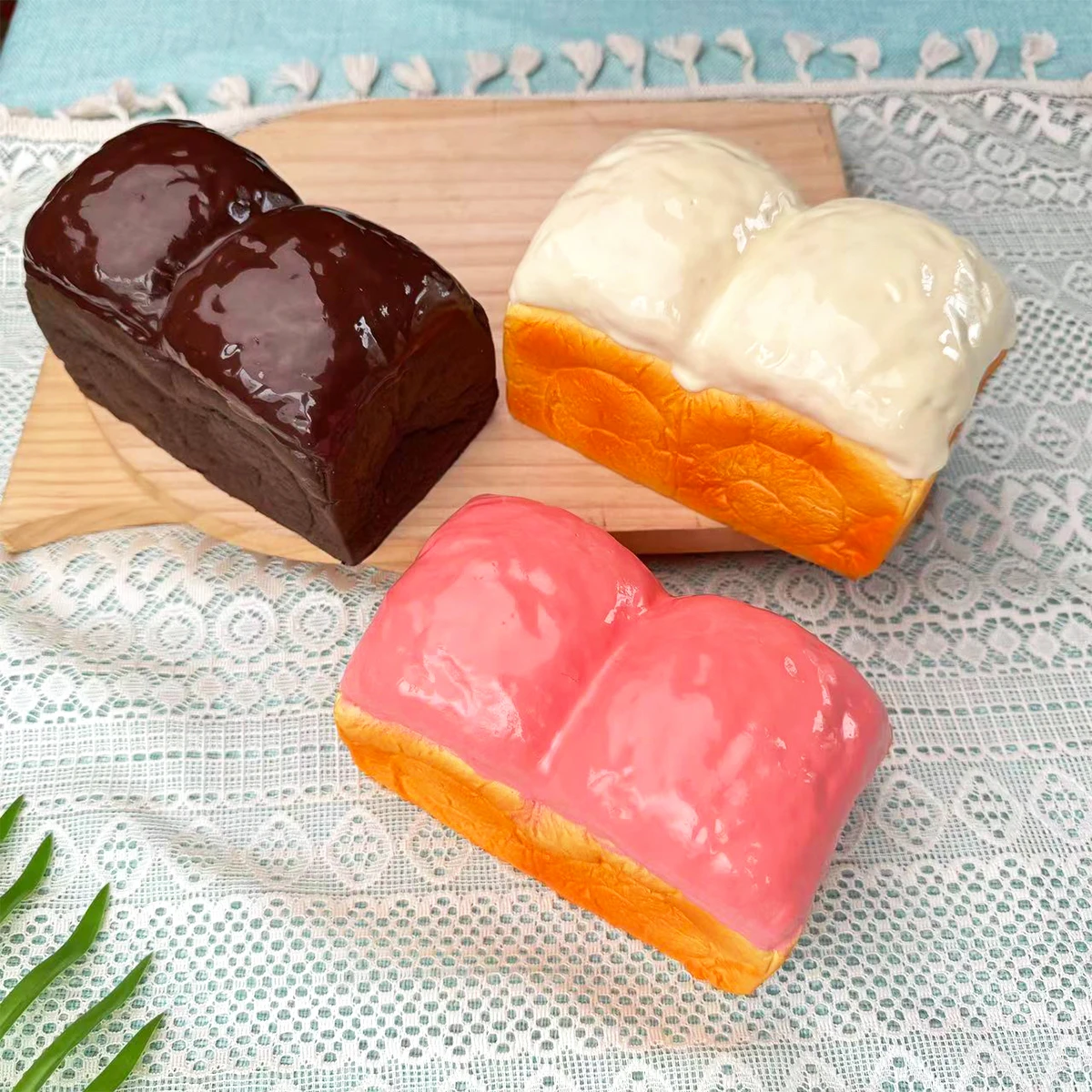 Fake-Thick-Toast-Model-Bread-Model-with-Jam-Toast-Model-Fake-Home ...