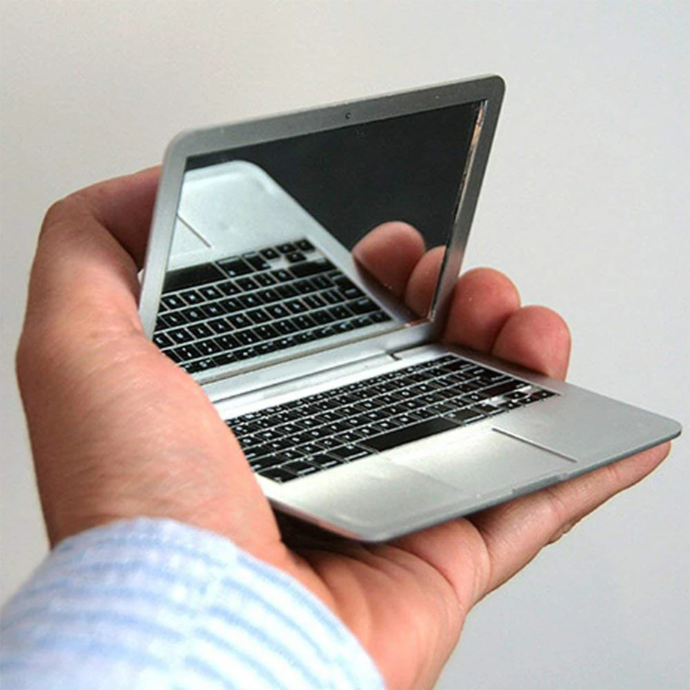 Mini Pocket Laptop Mirror | Computer Portable Mirror | Mini Glass Decor ...
