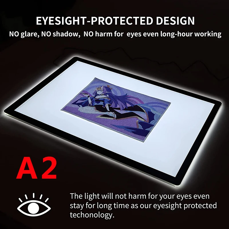 A2-60x40cm-Light-Pad-pad-three-level-Brightness-Large-Light-Box-Copy ...