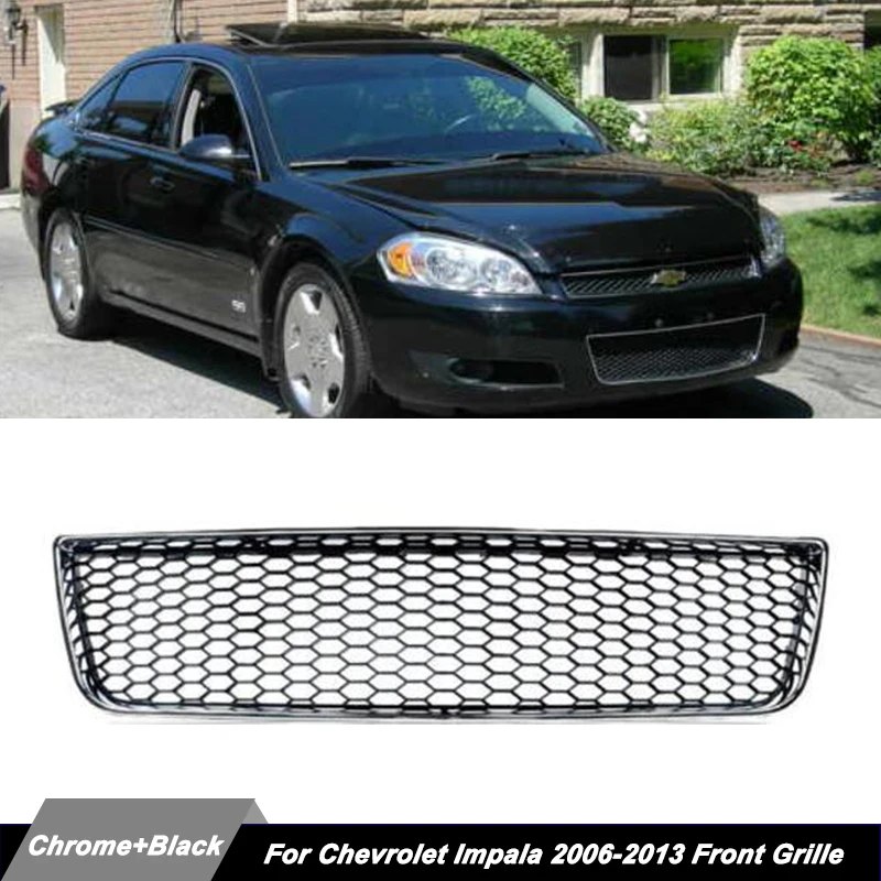 Magickit Front Grill Assembly Fit For Chevrolet Impala 2006-2013 Front ...
