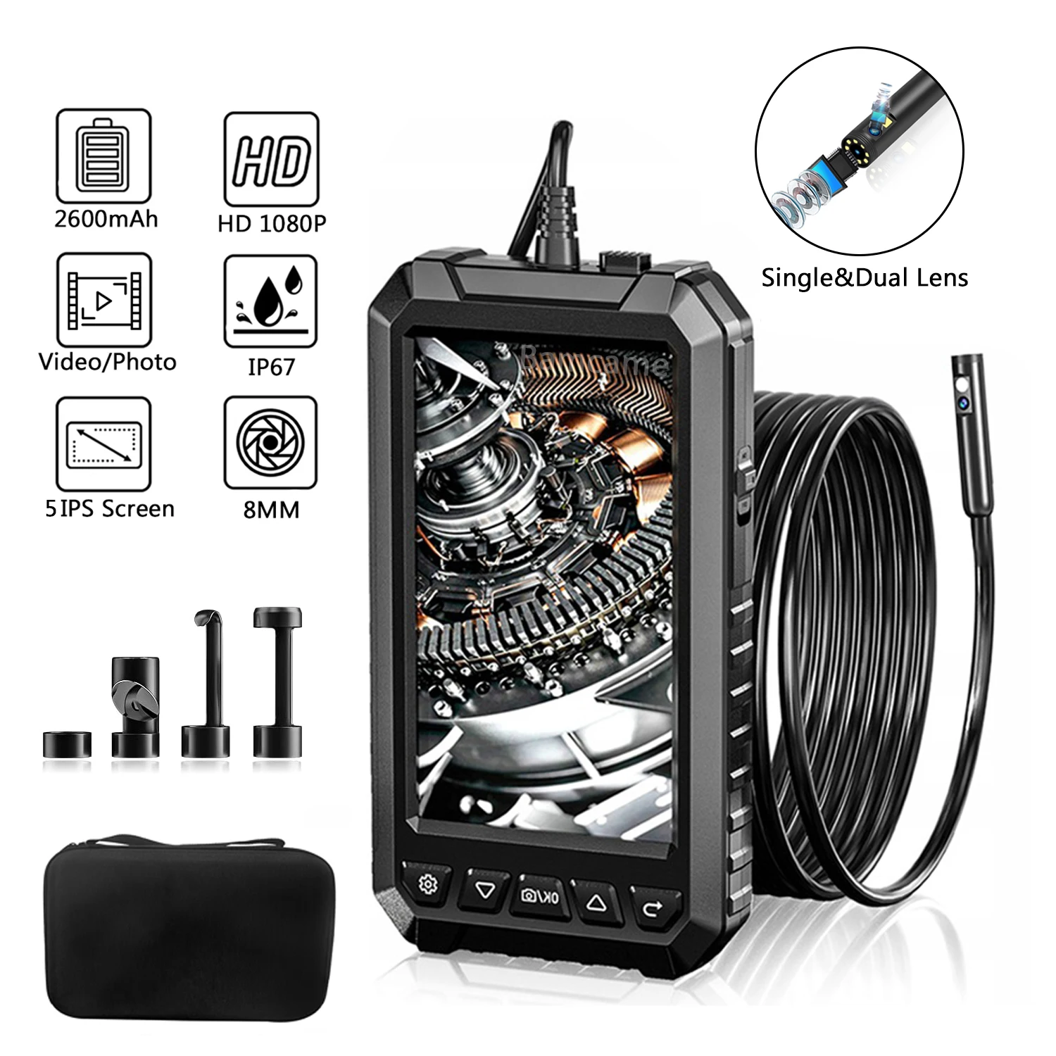 HD1080P-5-Inch-IPS-Screen-Industrial-Endoscope-Camera-8mm-Dual-Lens ...