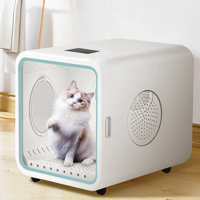Fully-Automatic-Cat-Hair-Dryer-Box-Portable-Dryer-Pet-Shop-Animal ...