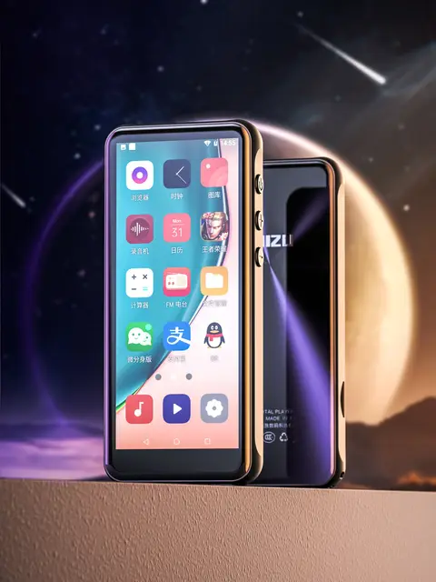 RUIZU Z80 WiFi Android 8.1 MP4 With Bluetooth 4.2 HiFi MP3 Music Player ...