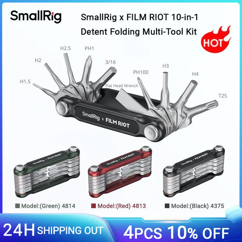 SmallRig-x-FILM-RIOT-10-in-1-Detent-Folding-Multi-Tool-Kit-Universal ...