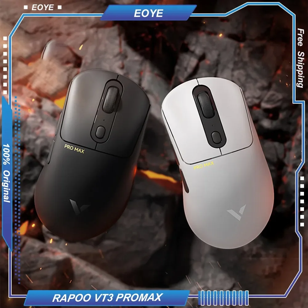 RAPOO VT3 PRO MAX Wireless Mouse PAW3950 59G Lightweight 800mAh ...