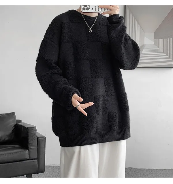 Black Oversized Sweater Outfits