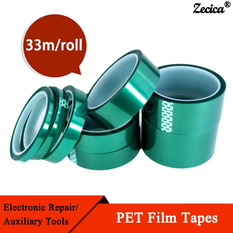 PET-Film-Tape-High-Temperature-3mm-100mm-Green-Heat-Resistant-Solder ...