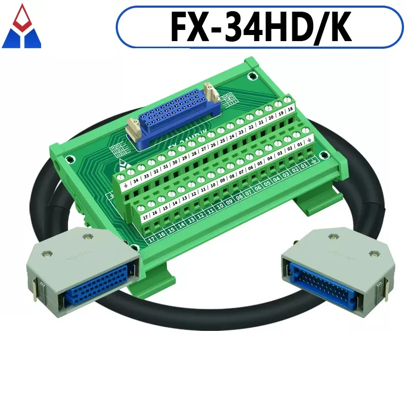 Fanuc-Module-34Pin-Terminal-Block-To-MR-34RFD2-MR-34RMD2-Straight ...