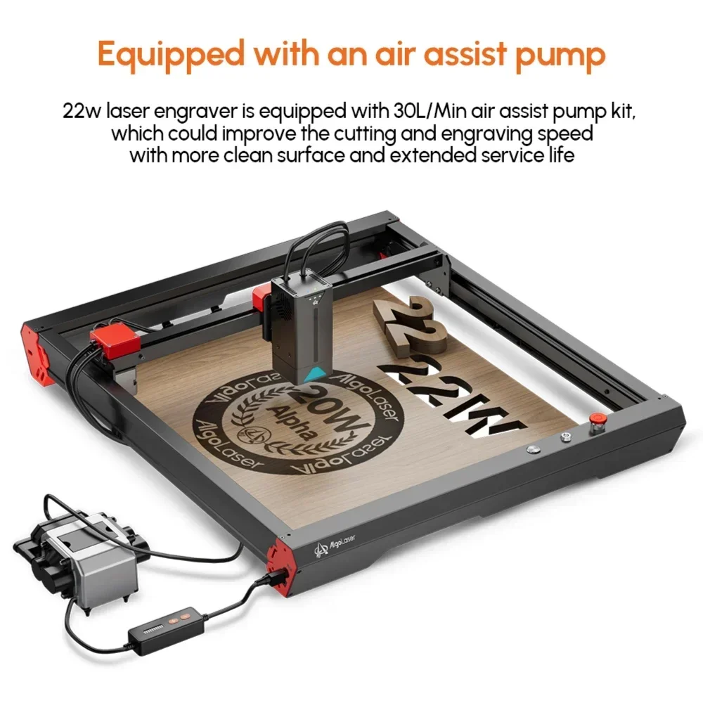 Alpha-A1-22W-Laser-Engraver-Cutter-Machine-with-Automatic-Air-assist ...