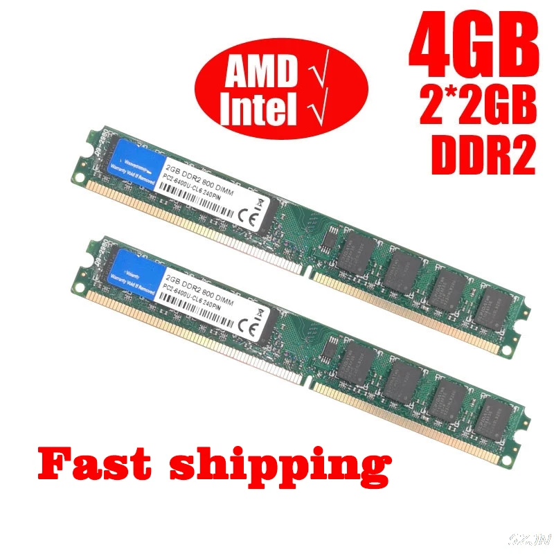 Ram Ddr2 4Gb 800Mhz Memory Ddr2 For Laptop Memoria Ram Notebook Ddr2 ...