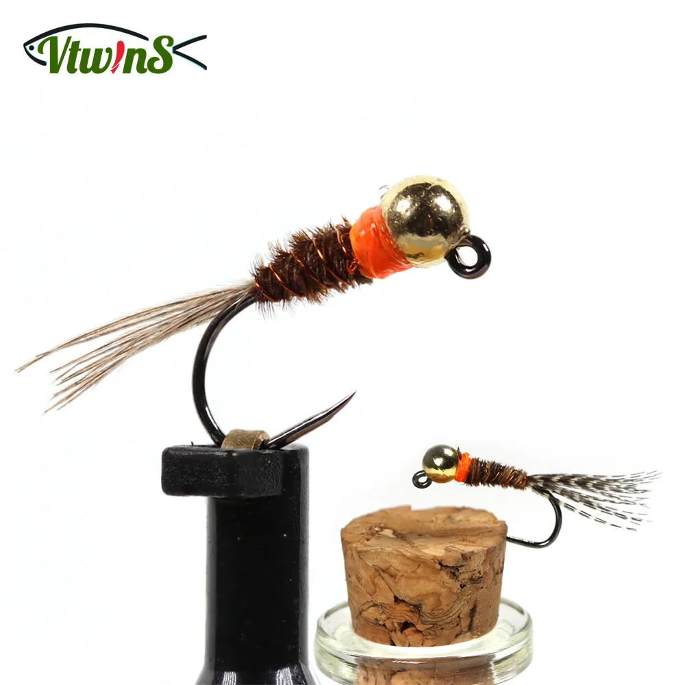 Vtwins-Tungsten-Jig-Euro-Nymphs-Jig-Head-Perdigon-Nymphs-Pheasant-Tail ...