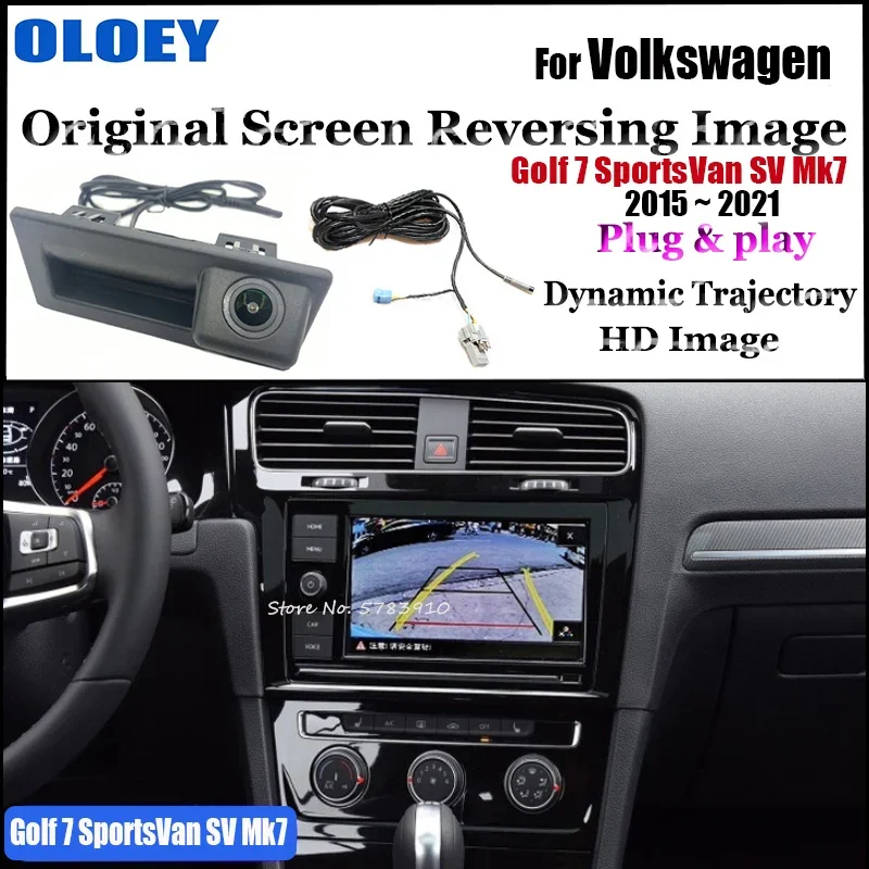 Plug-Play-Original-screen-For-VW-Volkswagen-Golf-7-SportsVan-SV-Mk7 ...