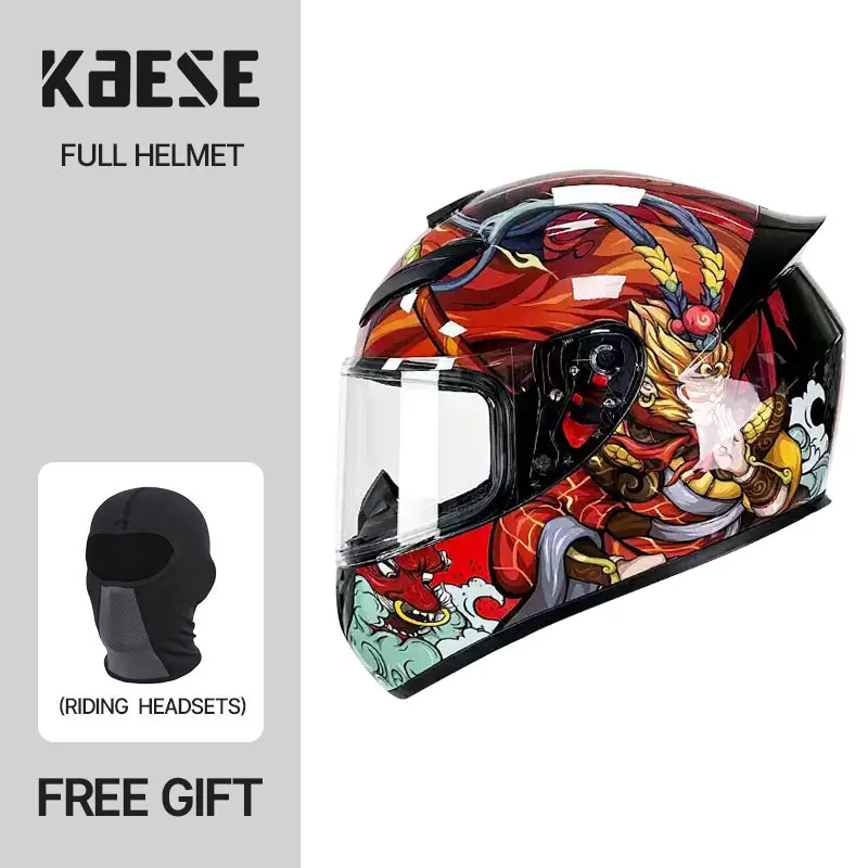 Unisex-Motorcycle-Helmet-Full-Helmet-Safety-Cap-Helm-Helmet-Outdoor ...